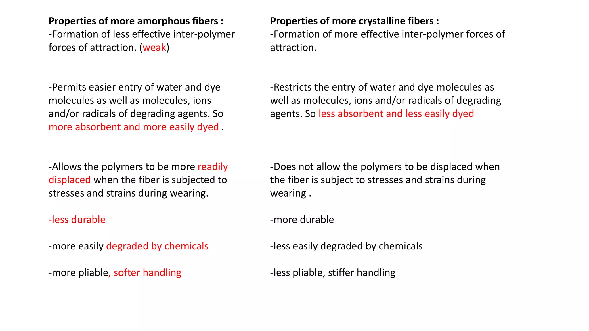 the physical structure of fiber | PPT