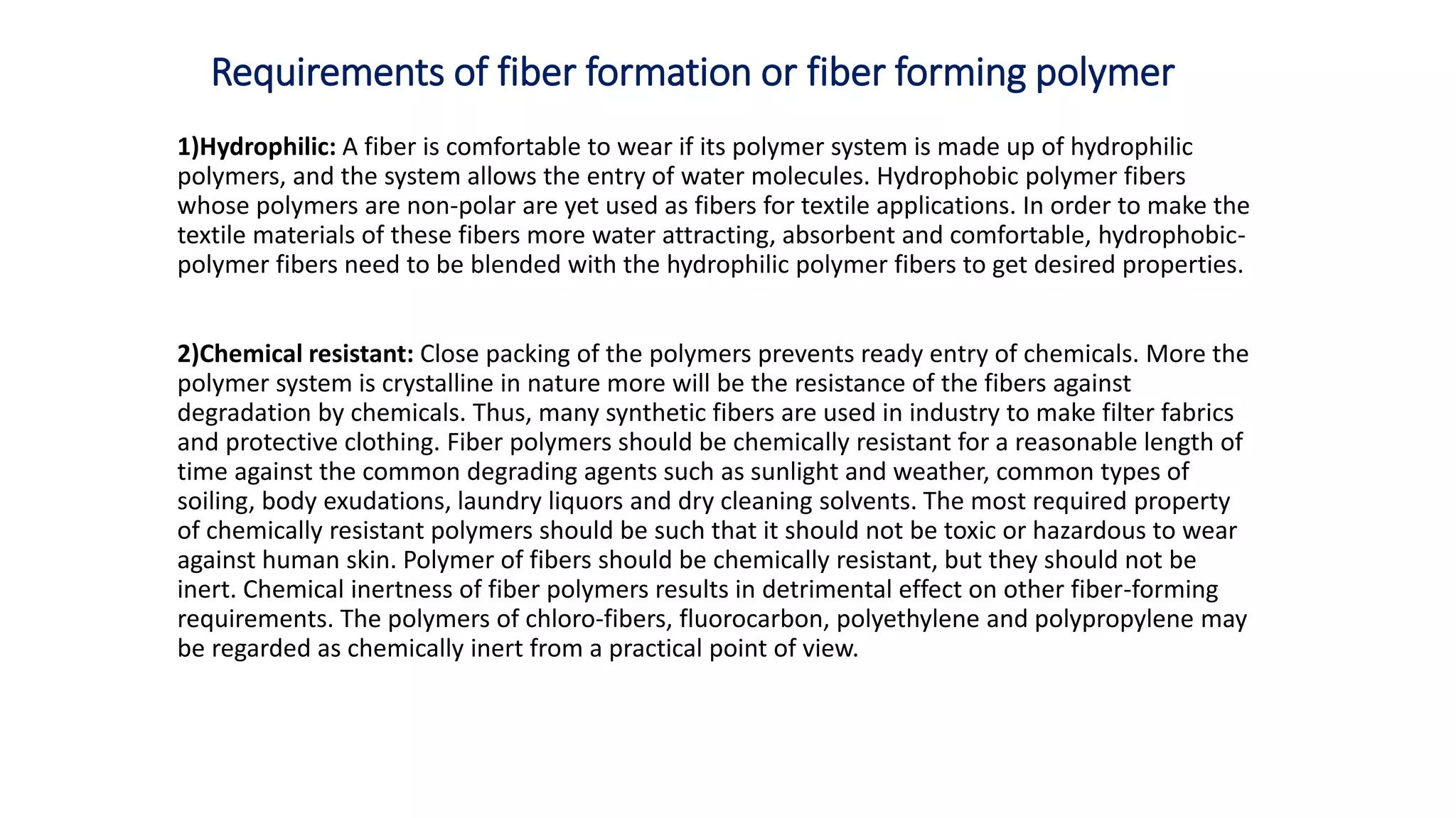 the physical structure of fiber | PPT