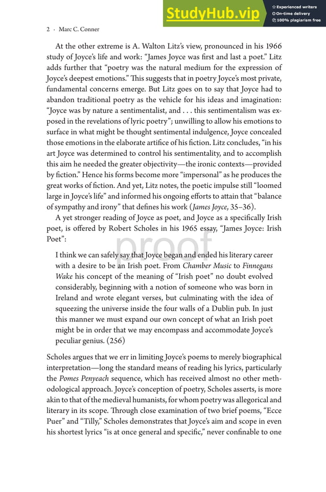 1 The Poetry Of James Joyce Reconsidered | PDF | Poetry | Books and ...