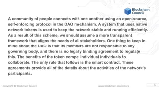 The rise of decentralized autonomous organizations | PPTX | Technology ...