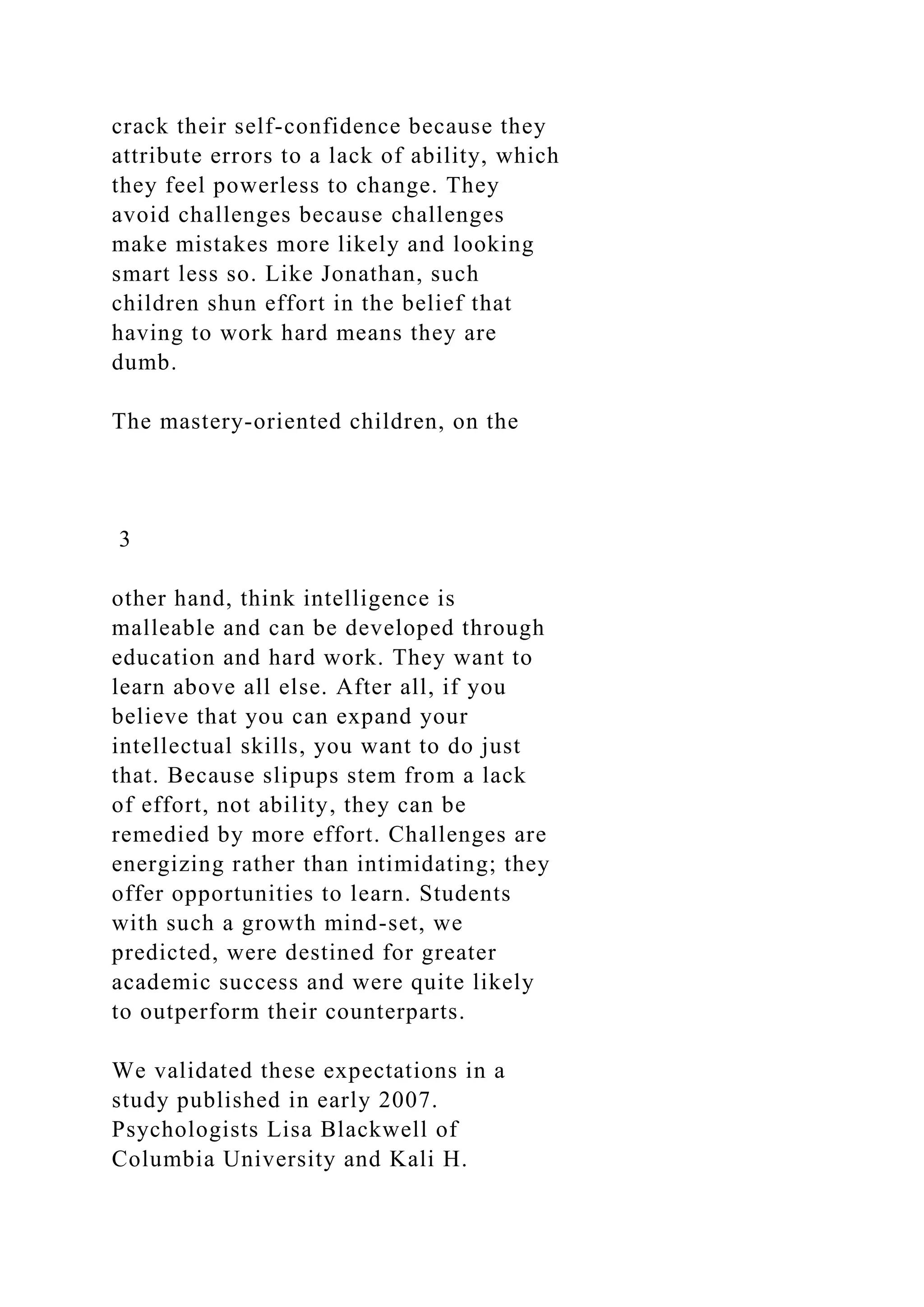 1 The Secret to Raising Smart Kids Hint Dont tel.docx