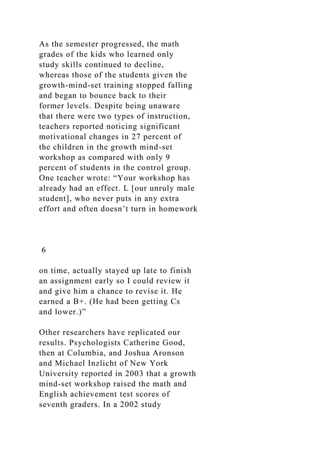 1 The Secret to Raising Smart Kids Hint Dont tel.docx