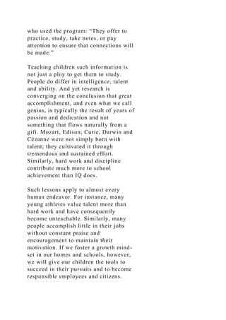 1 The Secret to Raising Smart Kids Hint Dont tel.docx