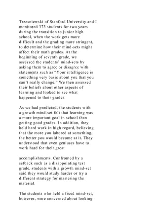 1 The Secret to Raising Smart Kids Hint Dont tel.docx