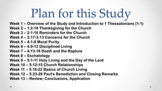 Bible Study of 1 Thessalonians , week 2 | PPT