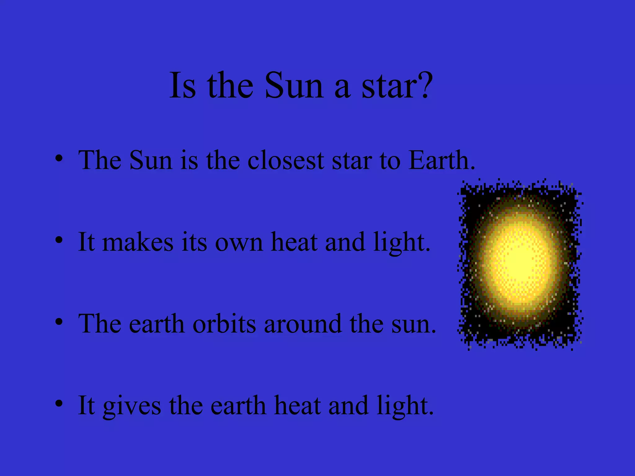 The sun, moon, and stars | PPT