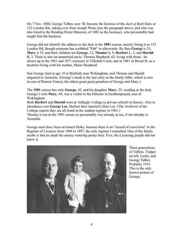 1 The Talbot Family History | DOC
