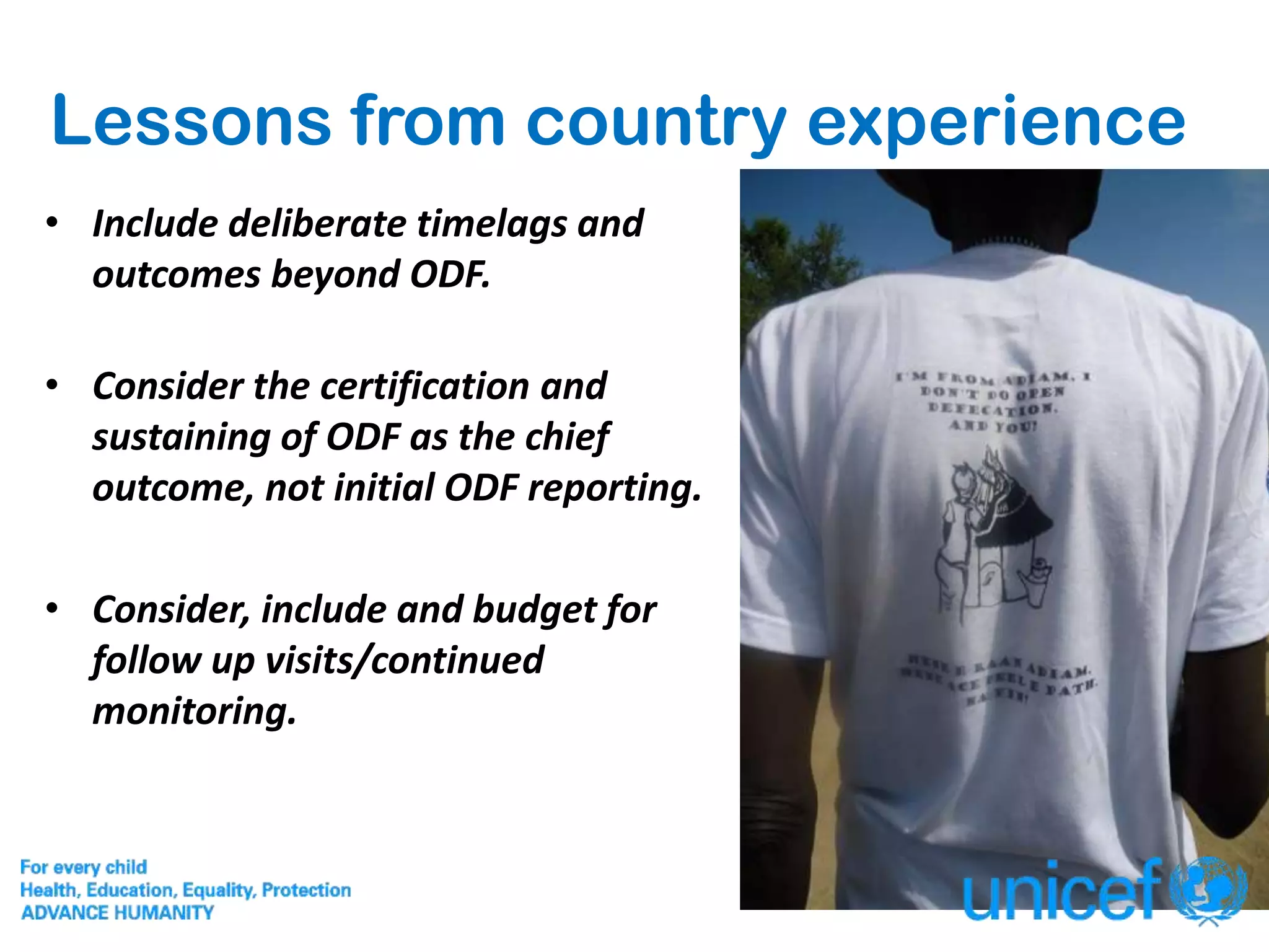 Developing and monitoring protocol for the elamination of open ...