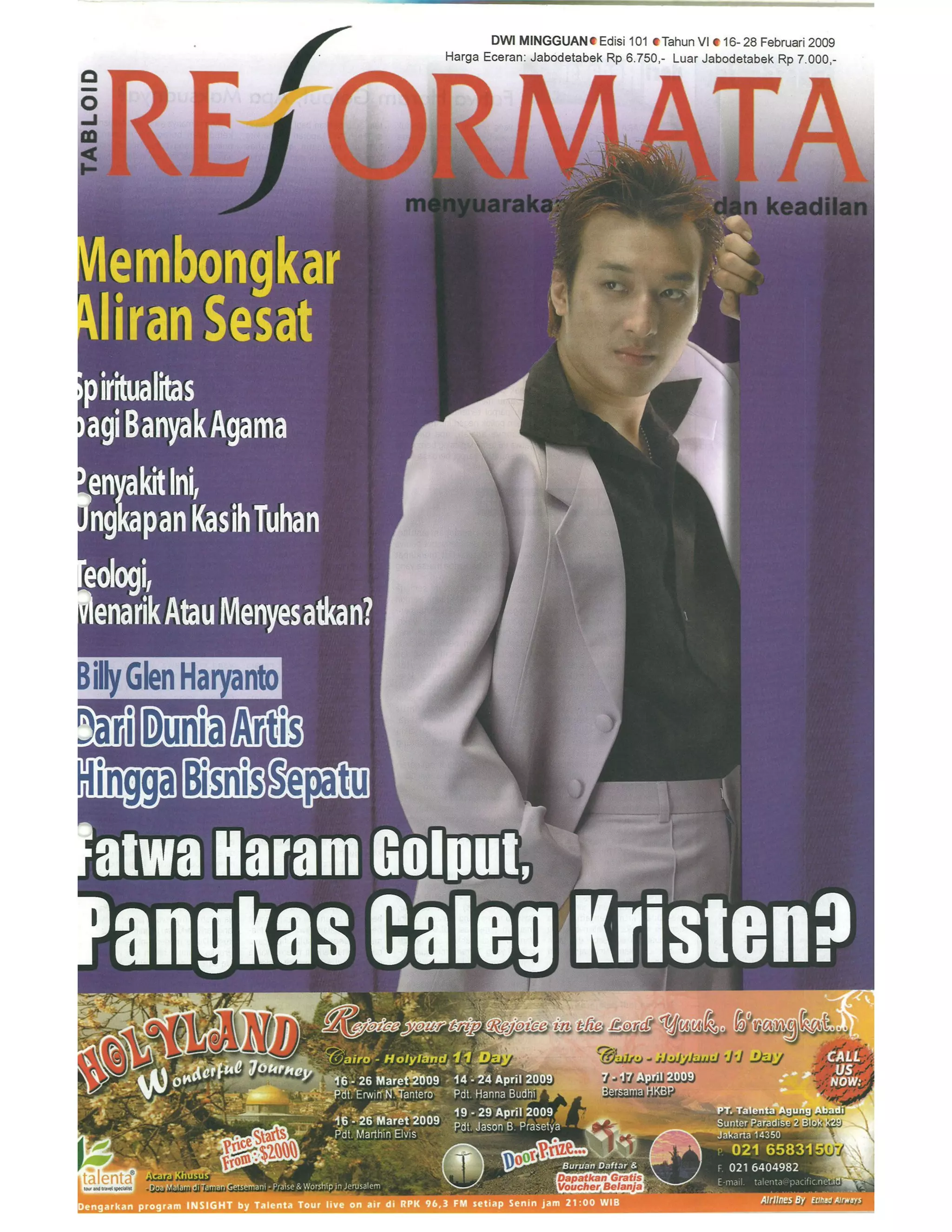 Tabloid reformata edisi 101 februari minggu ii 2009 | PDF
