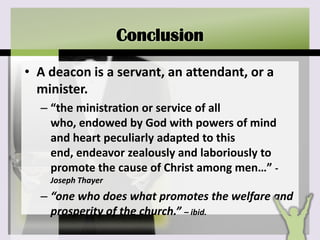 1 tim deacons stepping up | PPTX