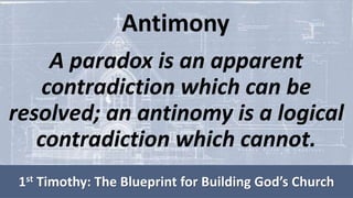 The Blueprint for God's Church: God's Concern for All People | PPT