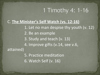 1 Timothy 4 | PPT