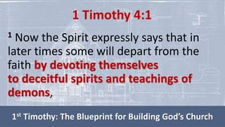 Blueprint for Building God's Church: Falling from Faith | PPT