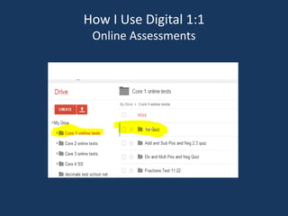1 to 1 digital learning ppt | PPTX