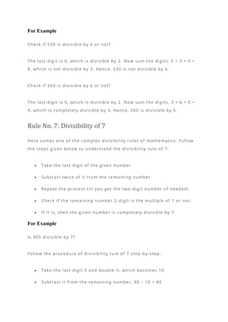 1 To 20 Divisibility Rules in Mathematics.pdf