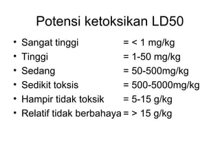 Prinsip umum toksikologi | PPT