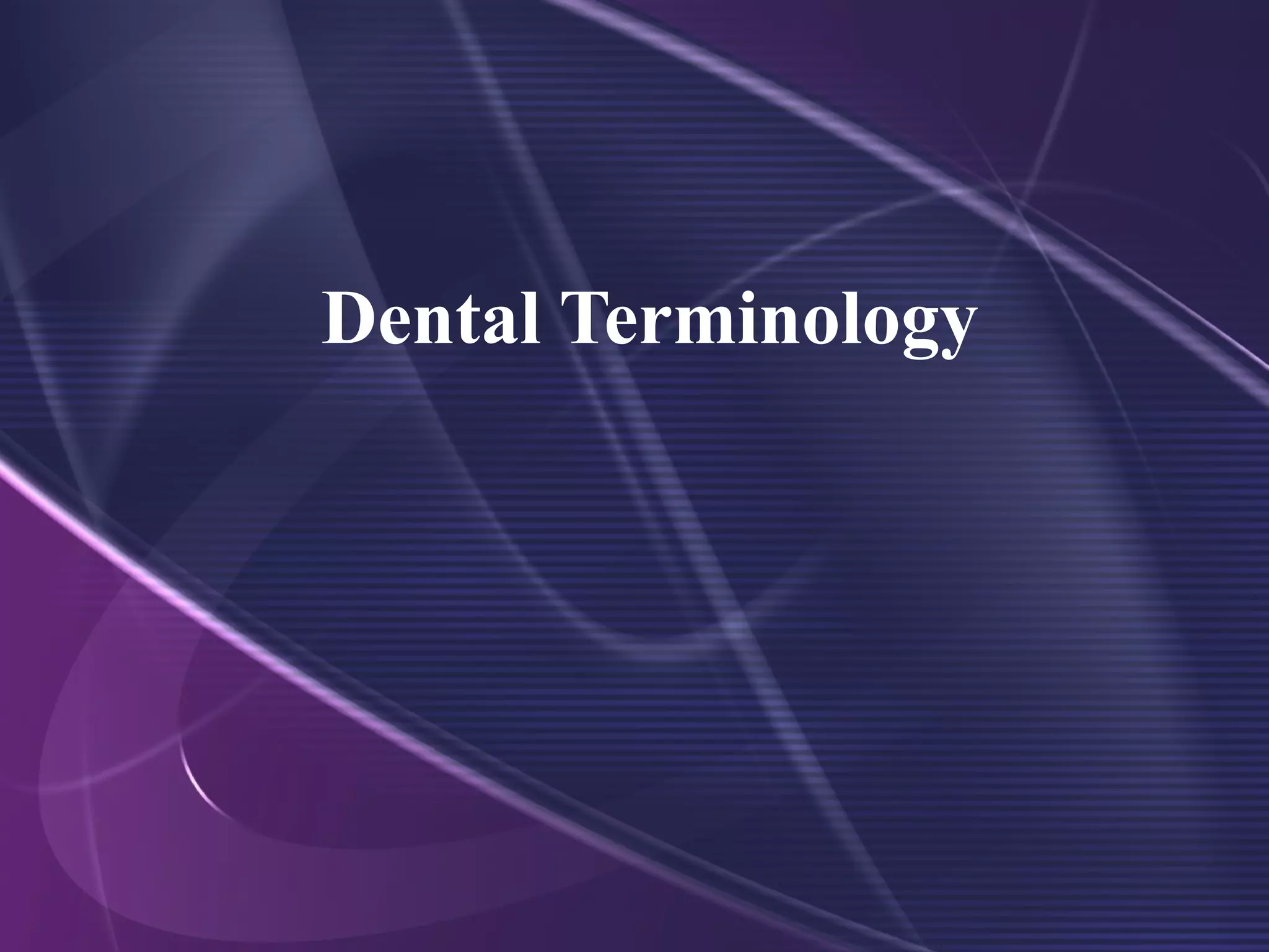 Tooth Morphology Basics | PPT