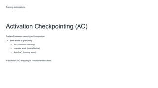 AI/ML Infra Meetup | TorchTitan, One-stop PyTorch native solution for production ready LLM pre ...