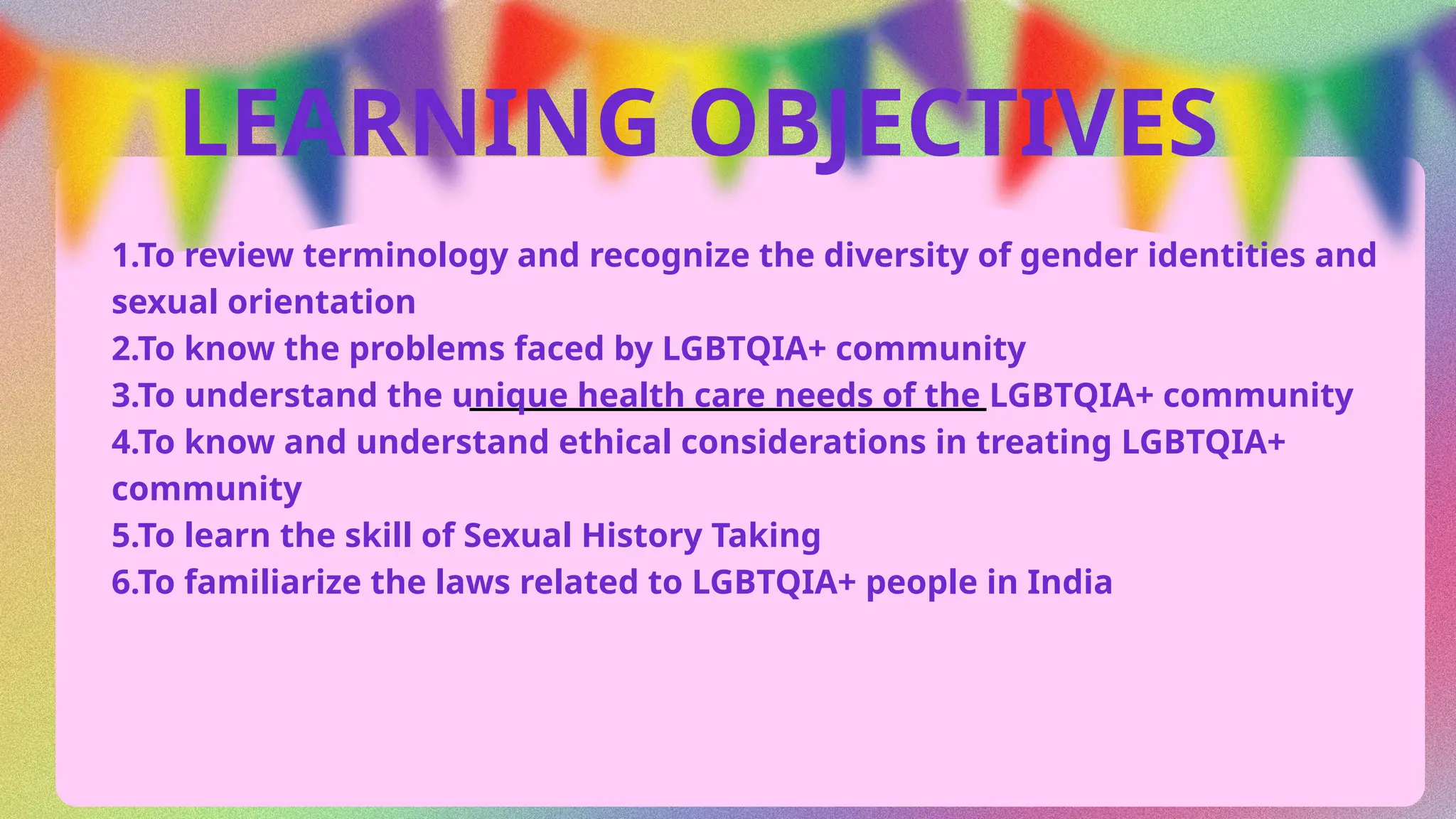 1_To_review_terminology_and_recognize_the_diversity_of_gender ...