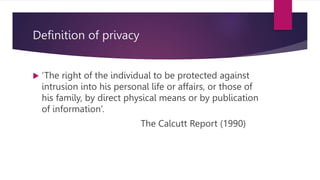 1 Tort of Privacy (1).pptx