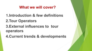 1 tour operation management | PPT