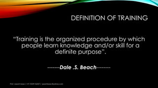 1 training and development | PPT