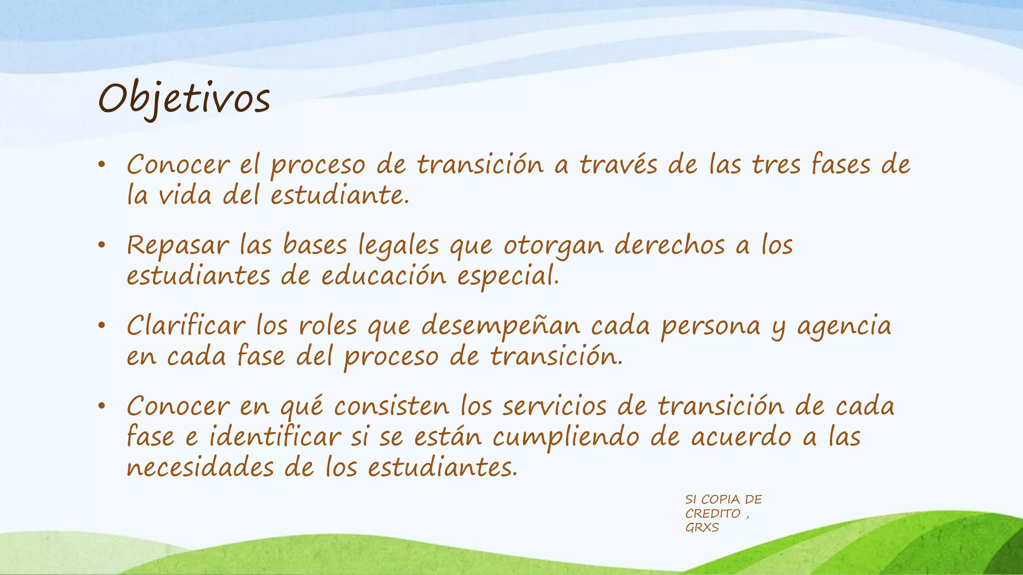 TRANSICION - FASES Y PROCESOS Ernesto Perez PhD.,CRC,CVE | PPT