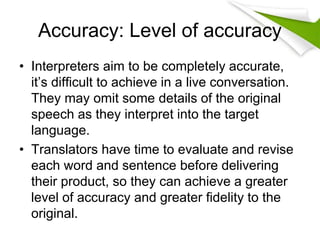 translation and interpretation | PPTX