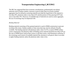 1 transportation engineering i-bce5012 | PPT