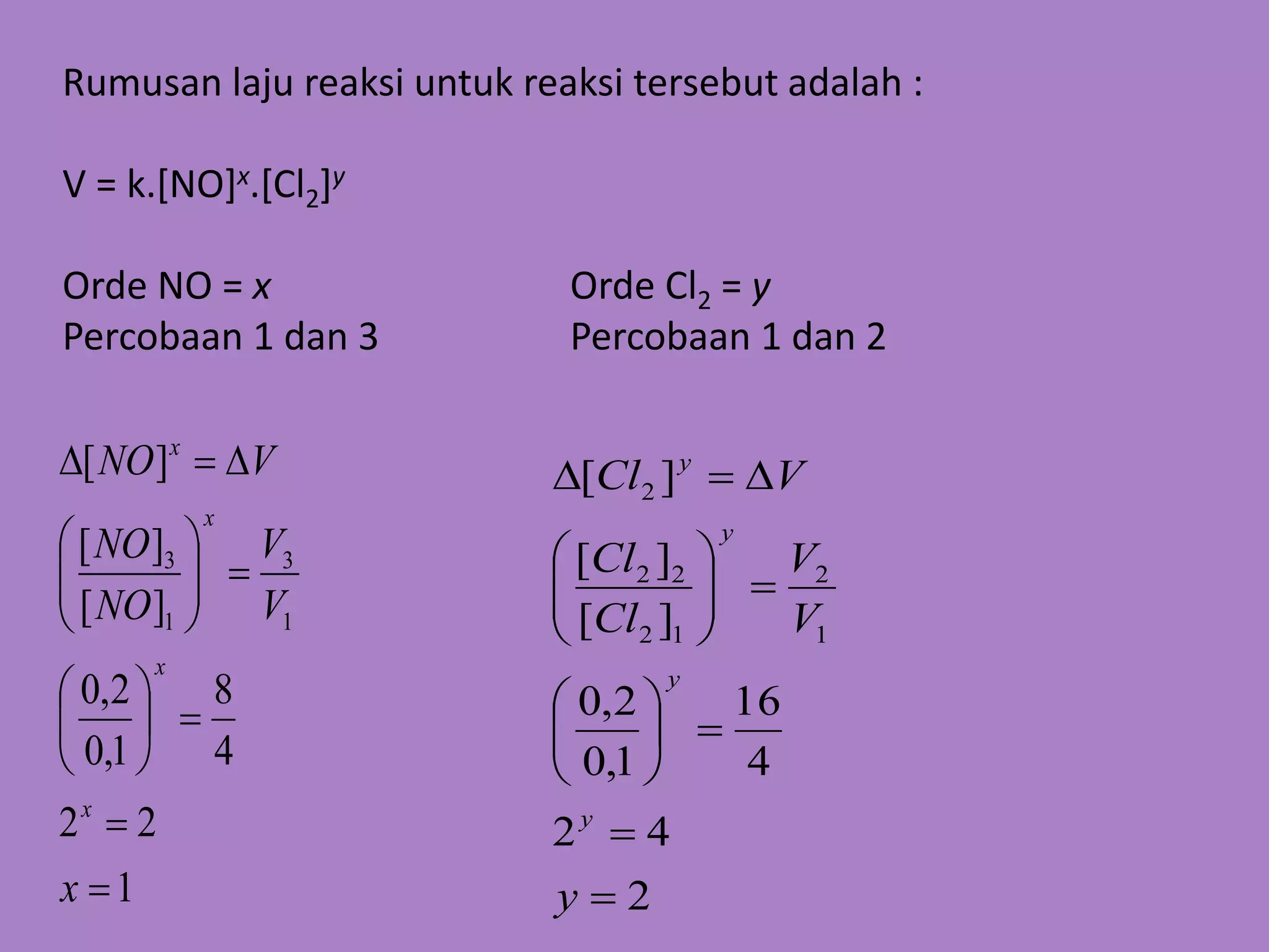 PPT "LAJU REAKSI" | PPTX