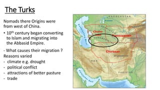 Turkish empire rises in Anatolia.pptx. | PPTX