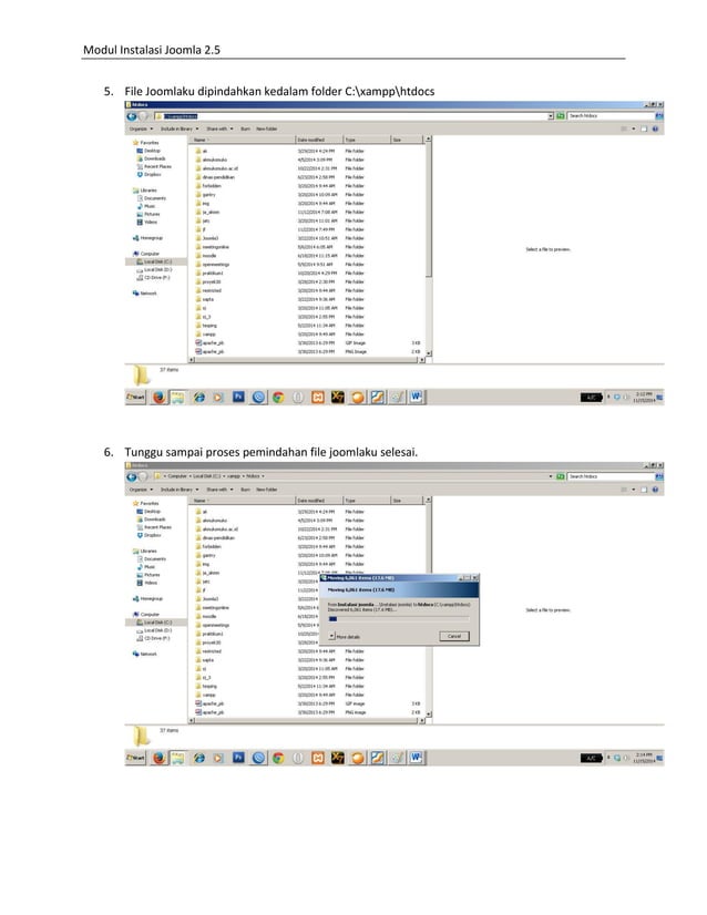 1 tutorial instalasi_joomla | PDF