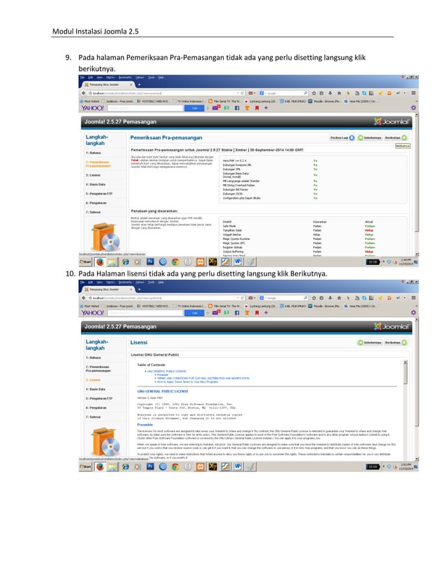 1 tutorial instalasi_joomla | PDF