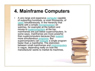 1 types of computers | PPT