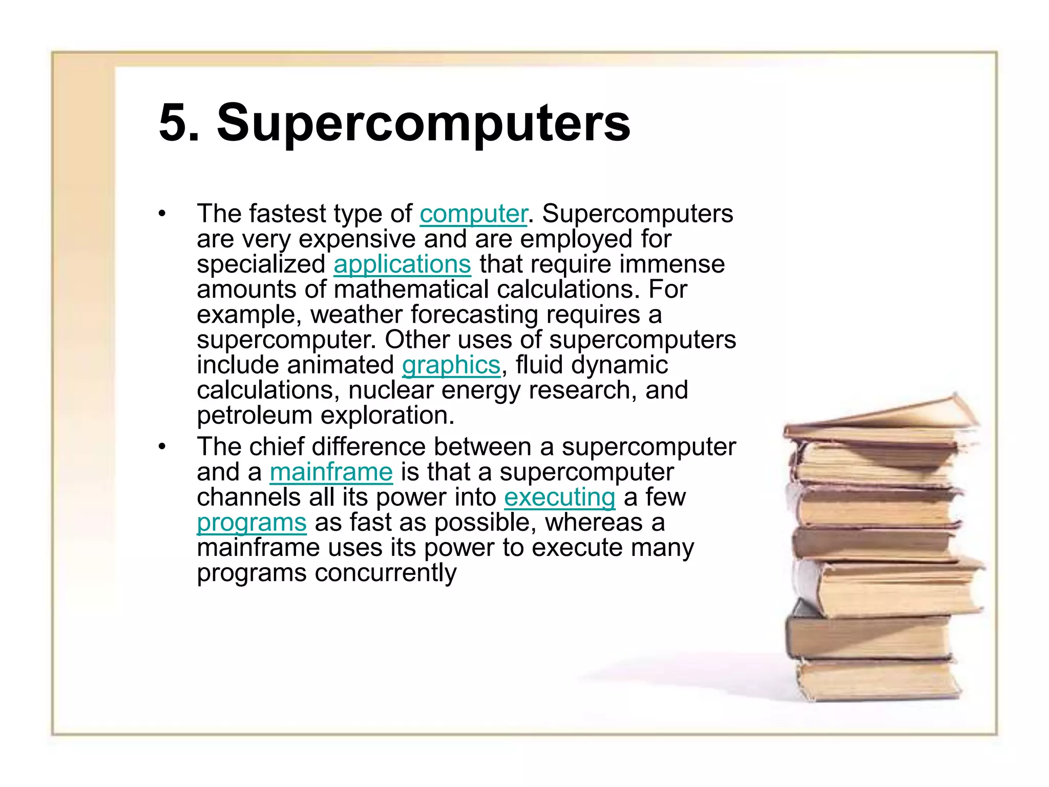 1 types of computers | PPT | Laptops | Computing