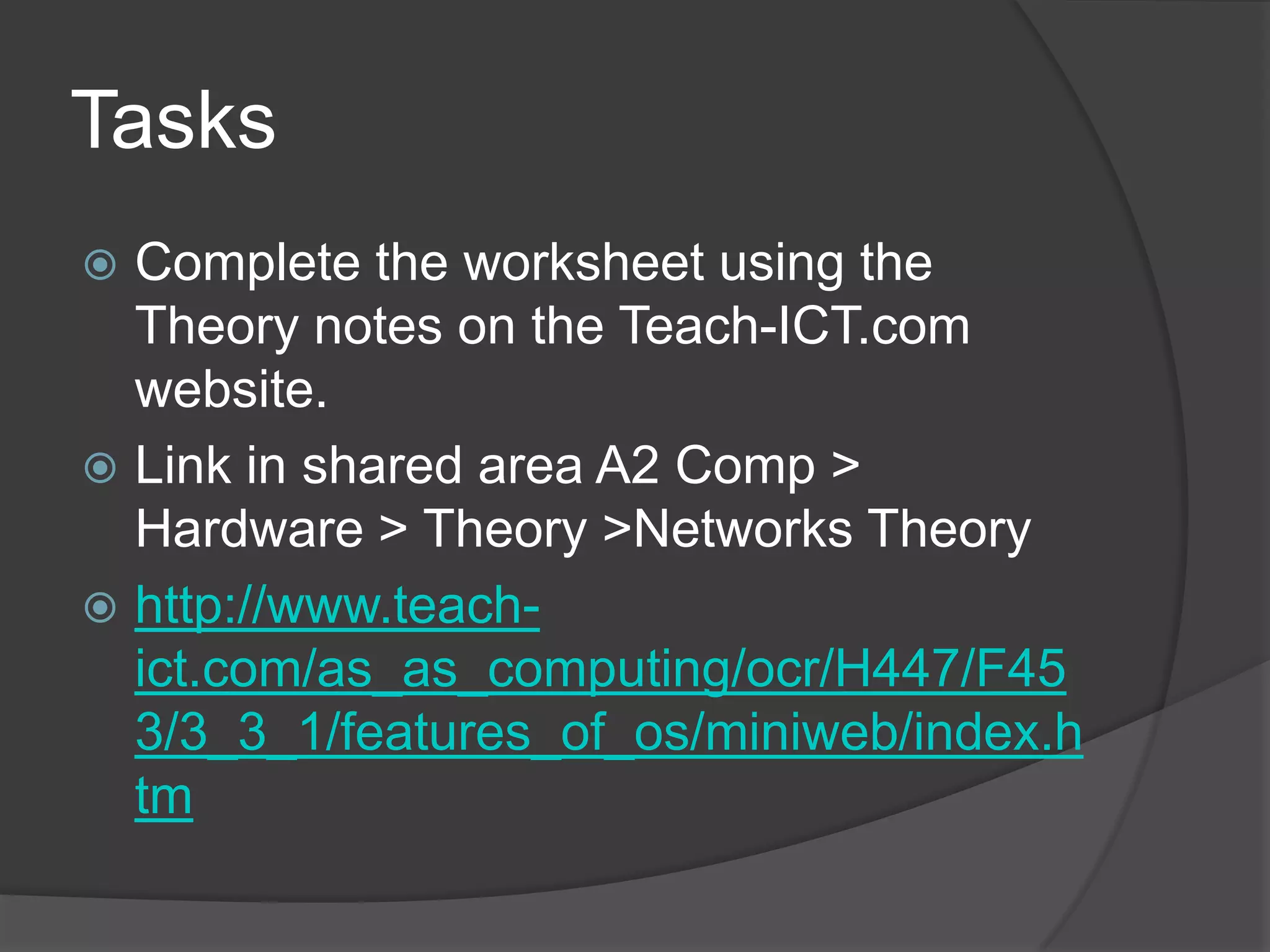 1 types of operating system | PPTX