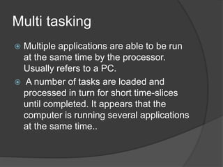 types of operating system | PPTX