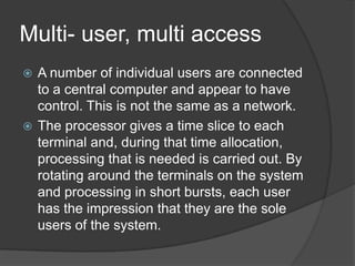 1 types of operating system | PPTX