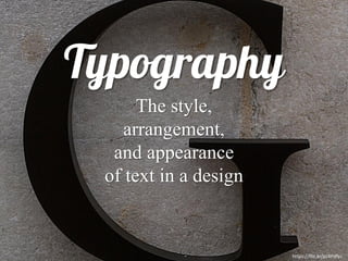 Introduction to Typography | PPT