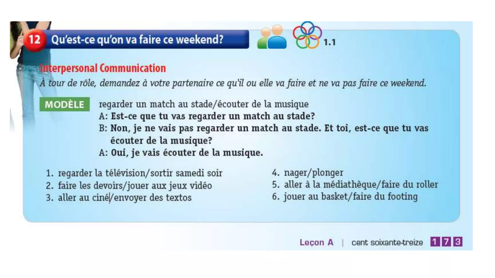 T'es Branché 1 u4a vocabulary | PPT