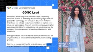 GDGC NCU Orientation Session 2024-25.pptx | Web Development | Internet