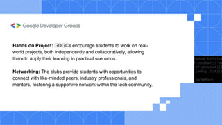 GDGC NCU Orientation Session 2024-25.pptx | Web Development | Internet