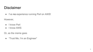 Perl and Amazon Web Services | PPT