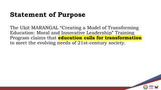 1 Ukit Marangal - Statement of Purpose.pptx | Education