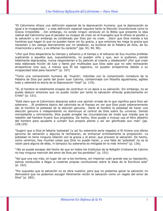 1 una poderosa refutacion del calvinismo dave hunt | PDF