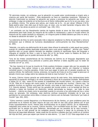 1 una poderosa refutacion del calvinismo dave hunt | PDF