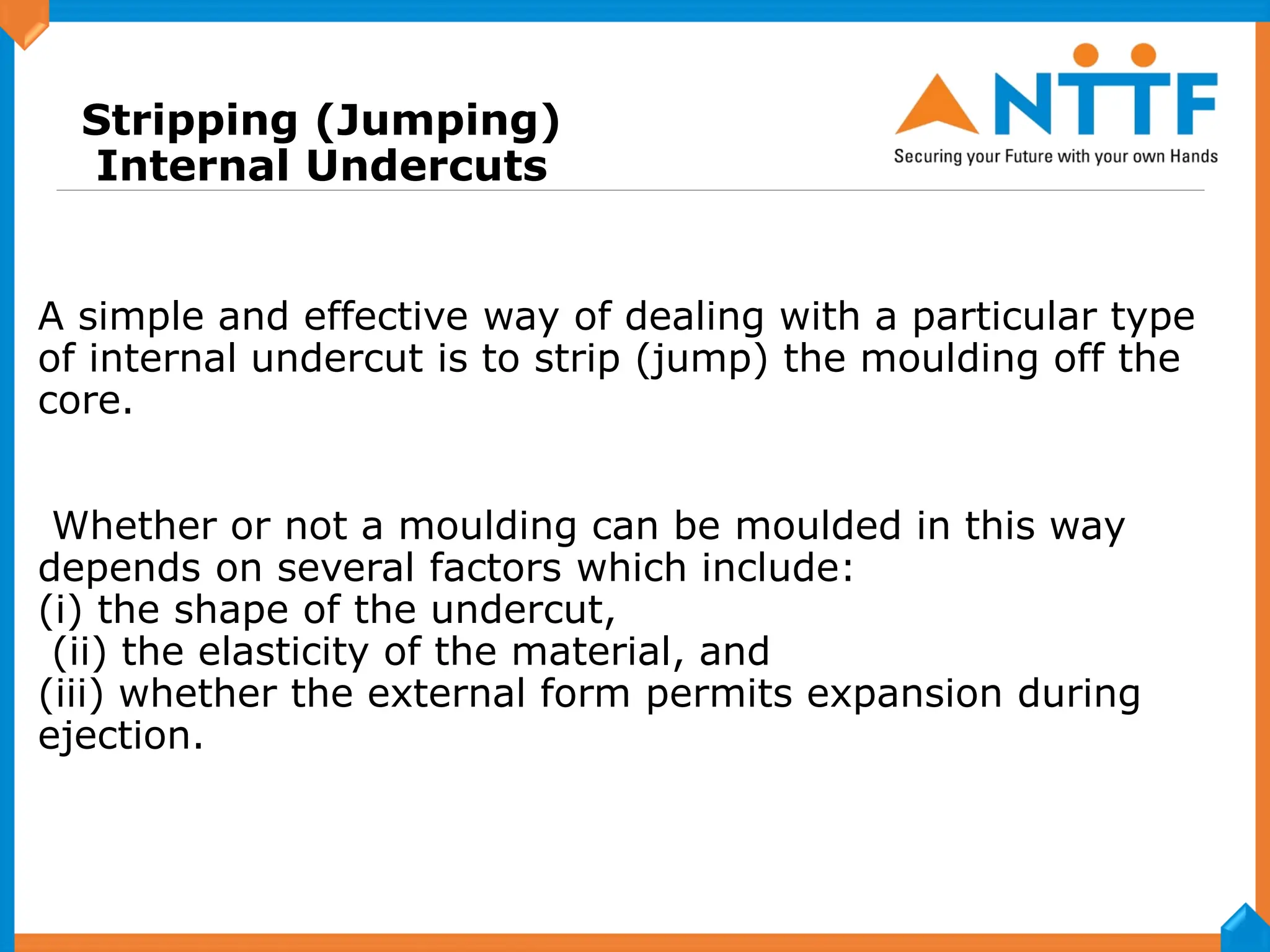 1 UNDER CUT mould tool internal and external | PDF