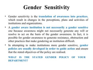 Understanding Gender | PPT