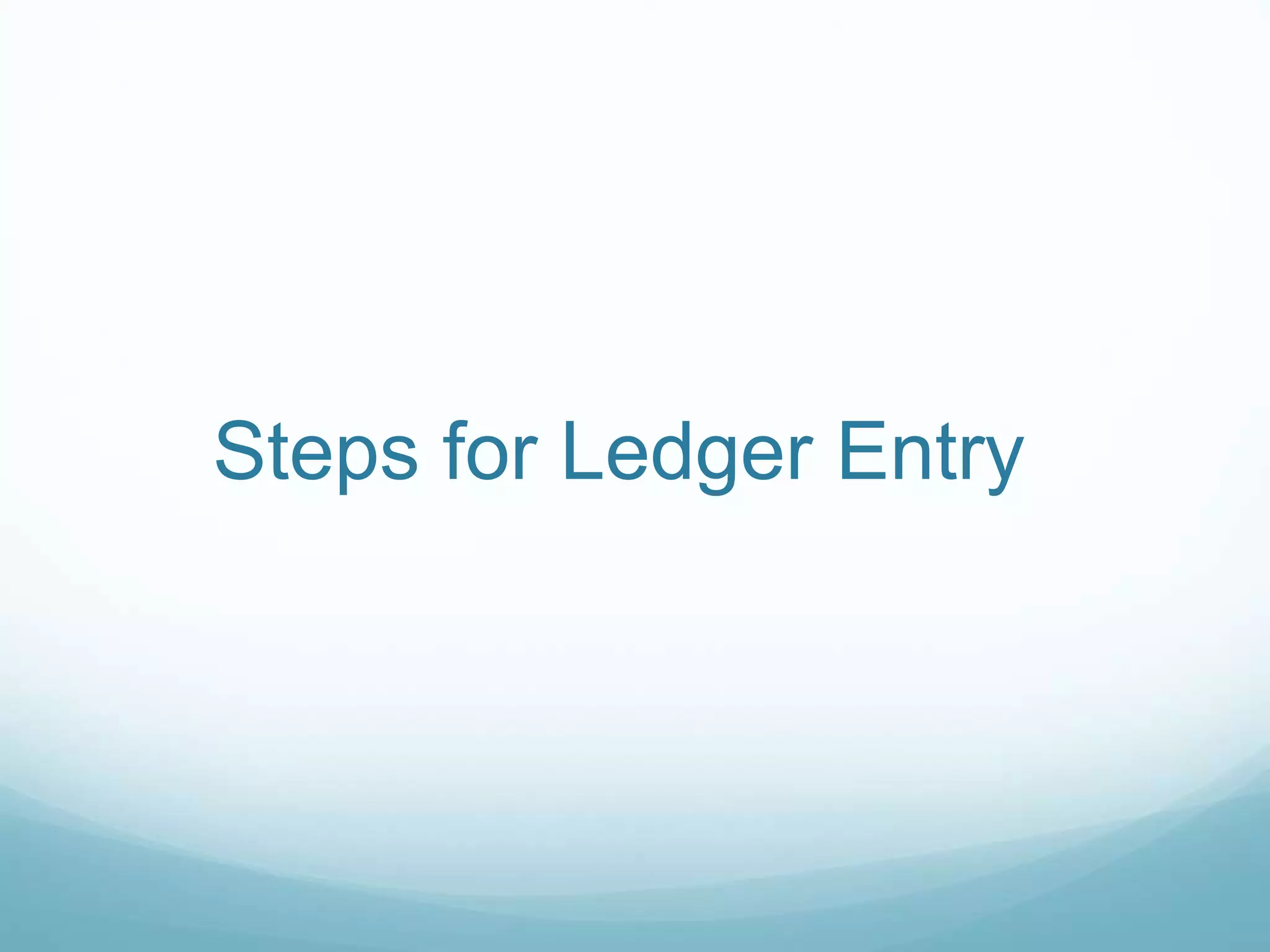 1 understanding ledger | PPTX