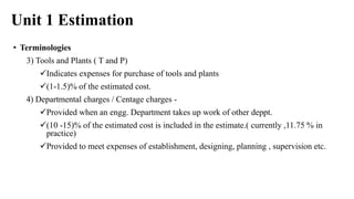 Introduction to Quantity Surveying .pptx